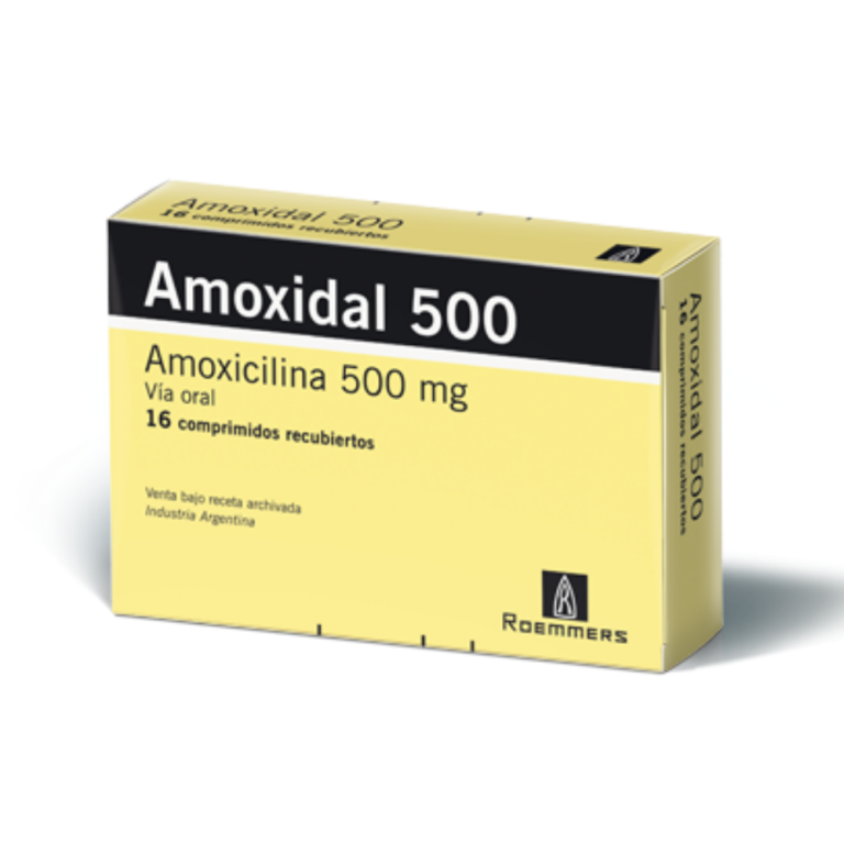 Amoxidal 500Mg 16 Comp – Farmacia Vant Hoff